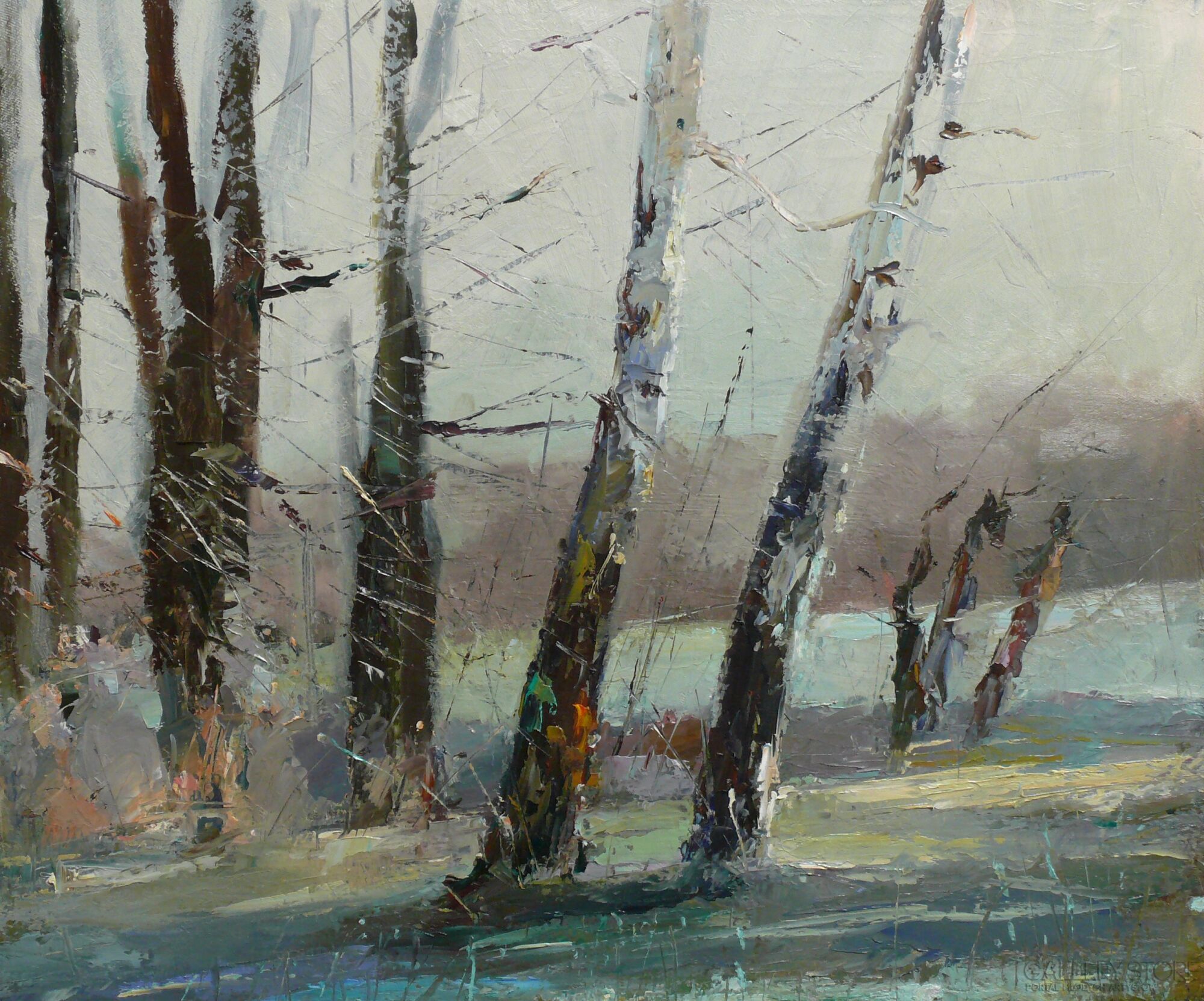 Brzozy_1000 - Krzysztof Tracz - obraz olejny na płótnie - Gallerystore.pl Brzozy_1000 - Krzysztof Tracz - obraz olejny na płótnie - Gallerystore.pl