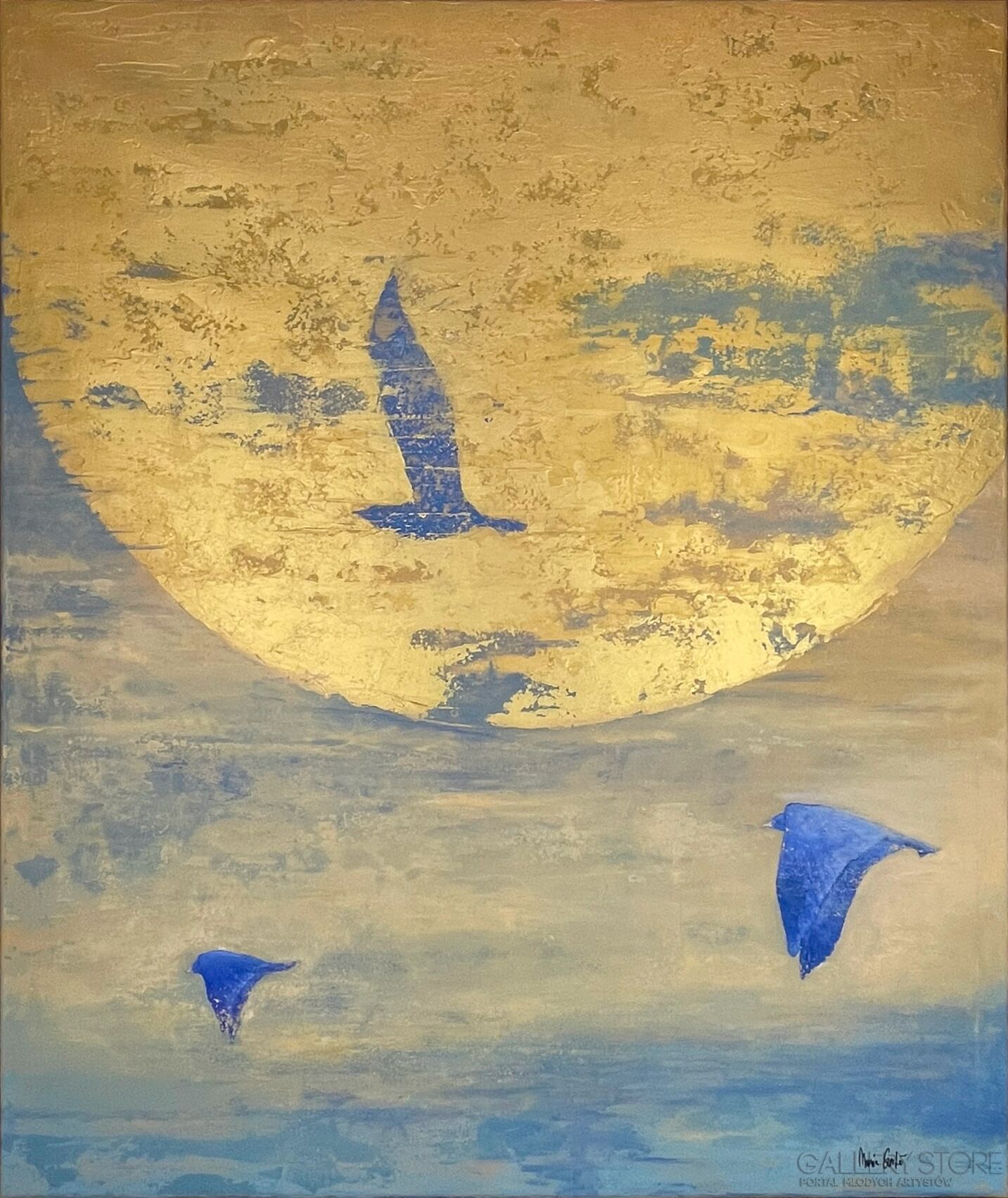 Przeloty...Ikar - Marie Sarté - obraz akrylowy na płótnie - Gallerystore.pl