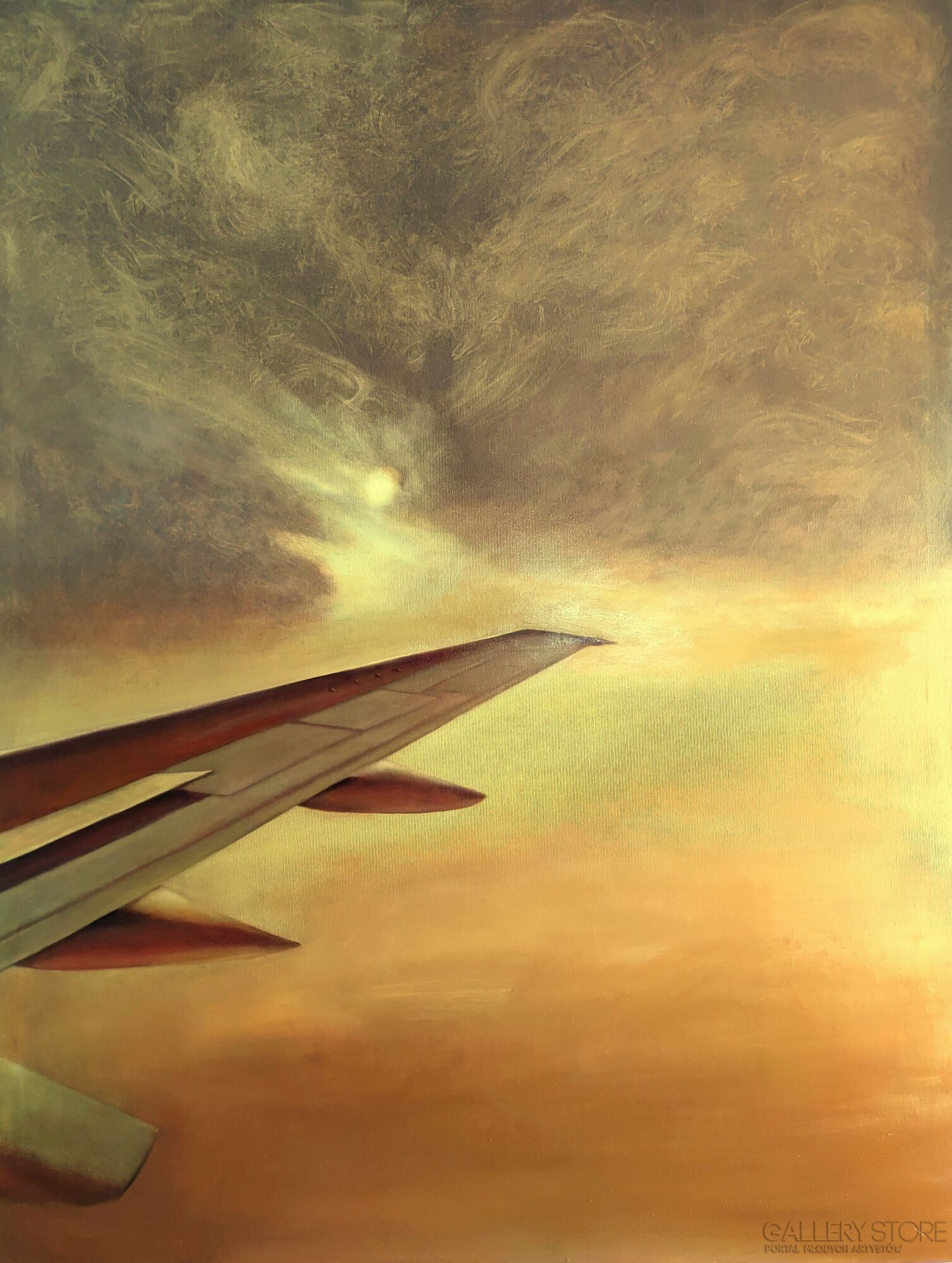 Goodbye Africa - Piotr Paraniak - obraz olejny na płótnie - Gallerystore.pl