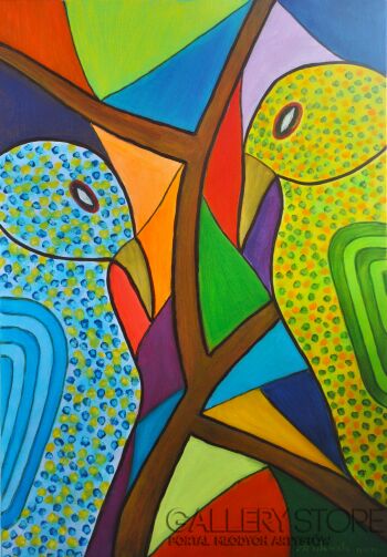 Obraz olejny na płótnie - Kocur - Mariusz Stanisław Wasilewski ...