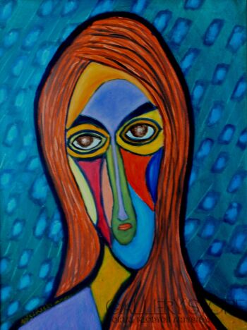 Obraz olejny na płótnie - Kocur - Mariusz Stanisław Wasilewski ...