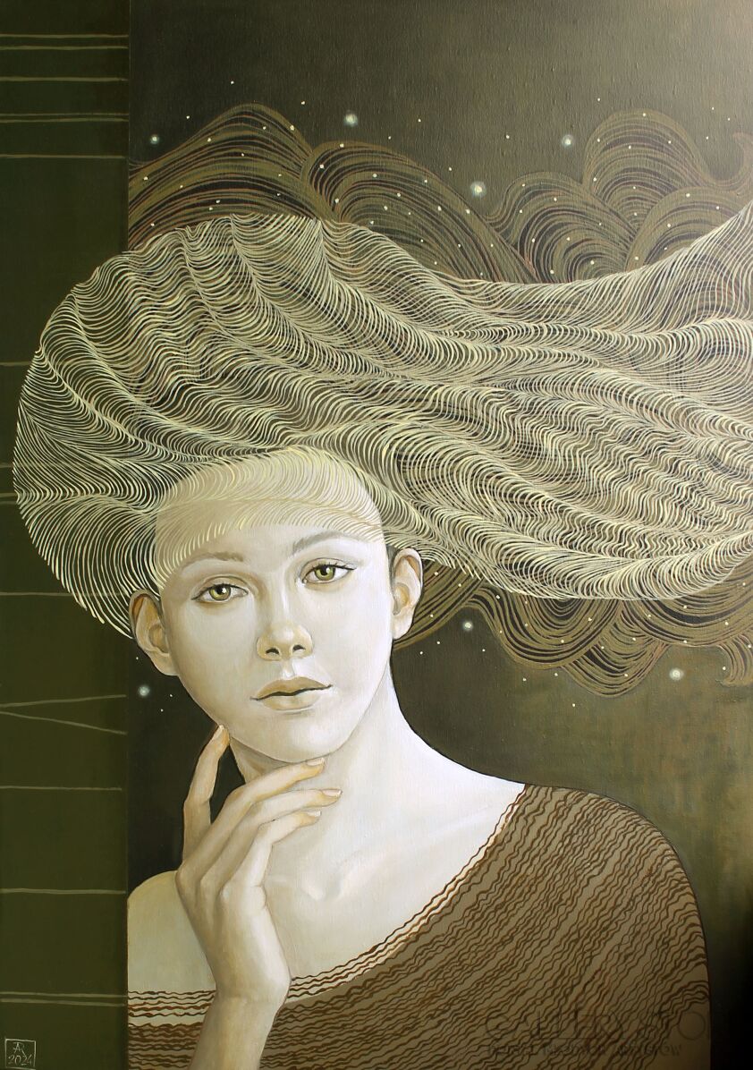 Obraz olejny na płótnie - Fragile - Anna Rączka - Gallerystore.pl