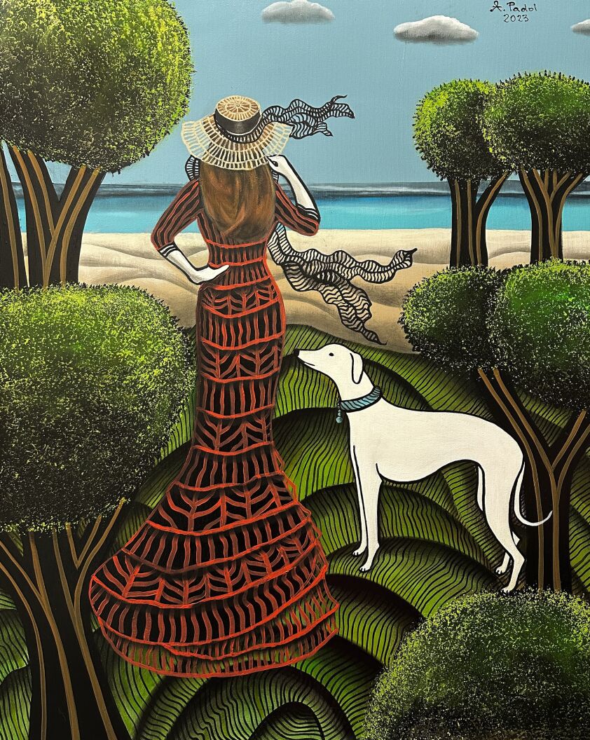 Obraz akrylowy na płótnie - Nad morzem - Agata Padol - Gallerystore.pl