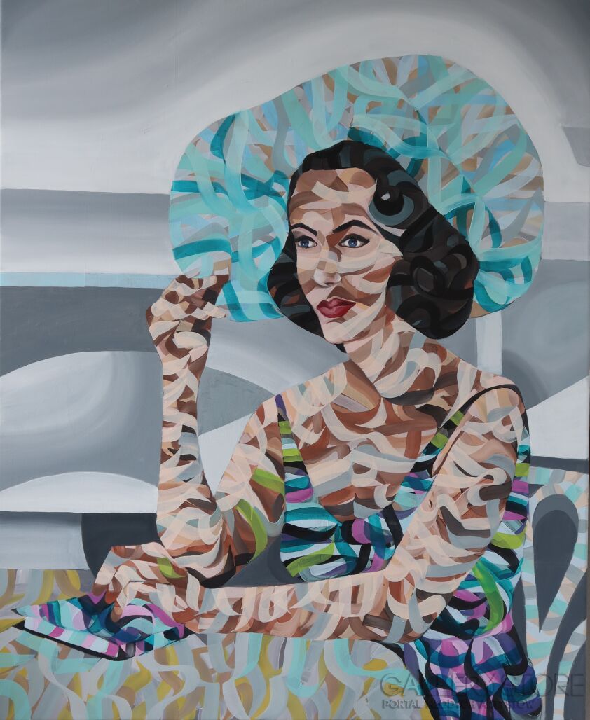 Obraz olejny na płótnie - Elizabeth - Paweł Dąbrowski - Gallerystore.pl